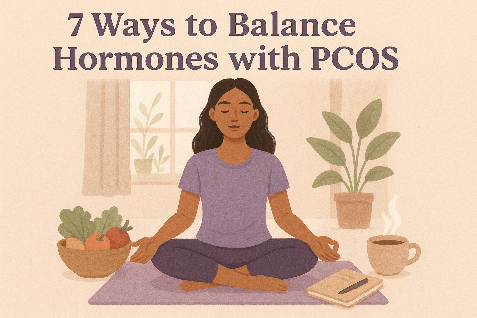 7 Ways to Balance Hormones with PCOS